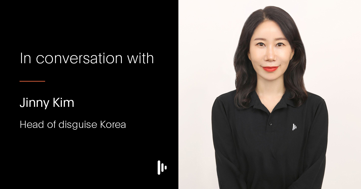 In conversation with Jinny Kim, Head of disguise Korea | disguise