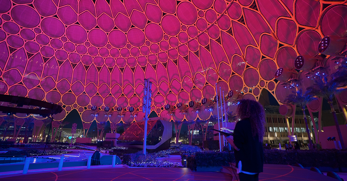 Dubai’s Al Wasl Dome hosts world’s largest interactive installation ... Dubai’s Al Wasl Dome hosts world’s largest interactive installation ...